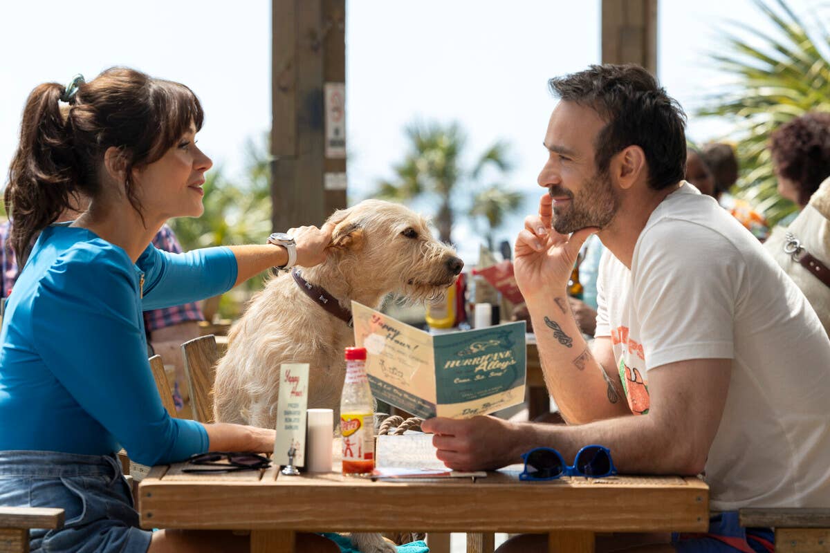 Zooey Deschanel Says Her Rescue Dog Co-Star in 'MERV' Is Her 'Dream ...