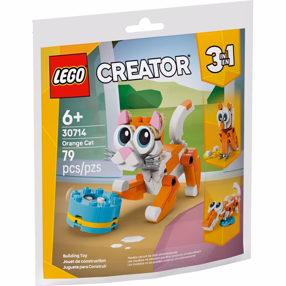 This $5 Orange Cat Lego Build at Target Is Selling Fast - Parade Pets