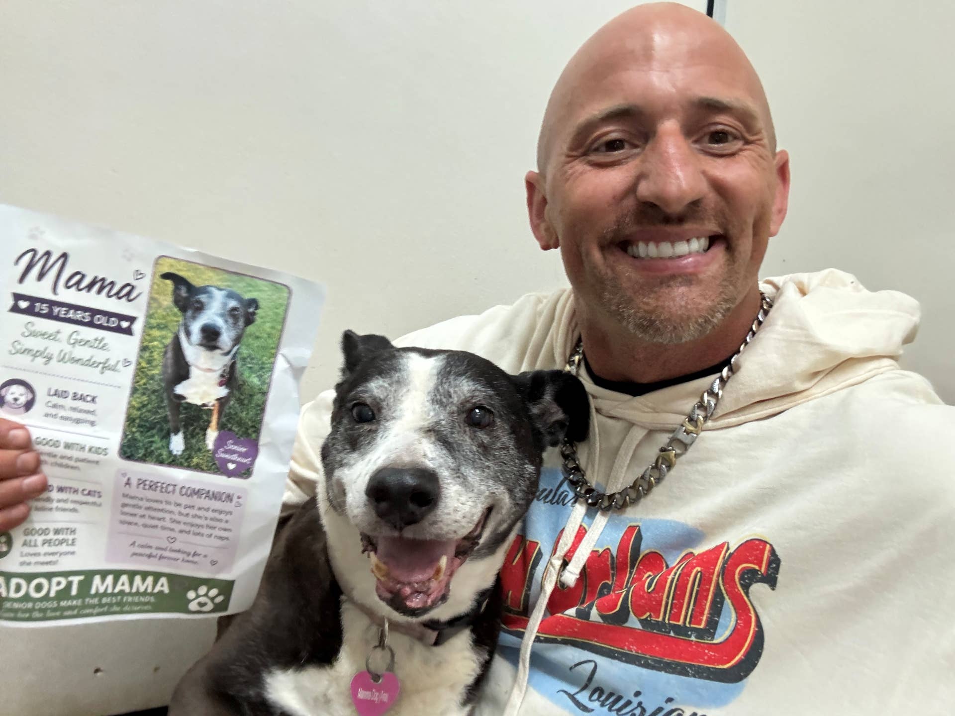 Mama the 15-Year Shelter Dog Finds a Home After National Search ...