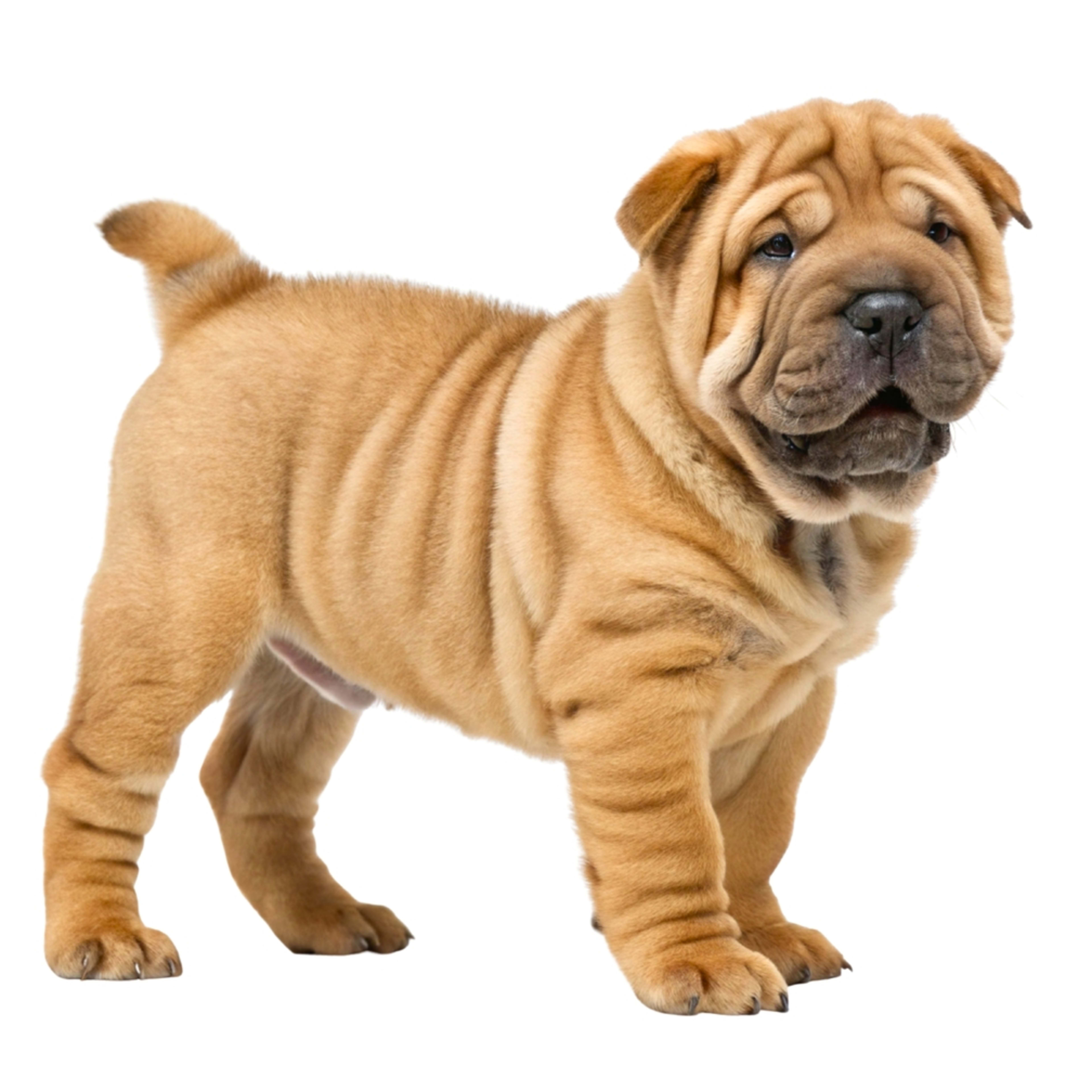 Shar Pei Puppy Sweetly Bonding With His Mom Will Give You All the Feels ...