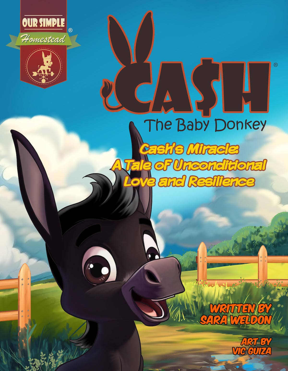 Exclusive: Cash the Donkey Was Rejected By His Mom, Now He's a Children ...